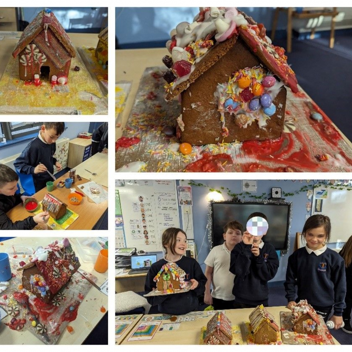 Trinity Academy Newcastle Lower Site - Gingerbread Houses