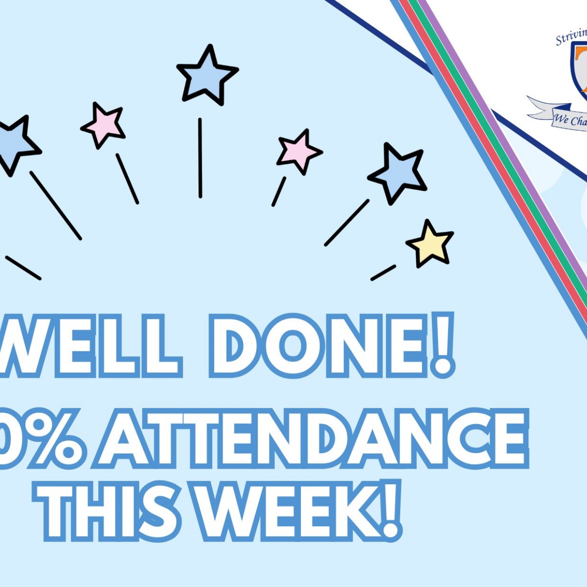 Trinity Academy Newcastle Lower Site - 100% Attendance